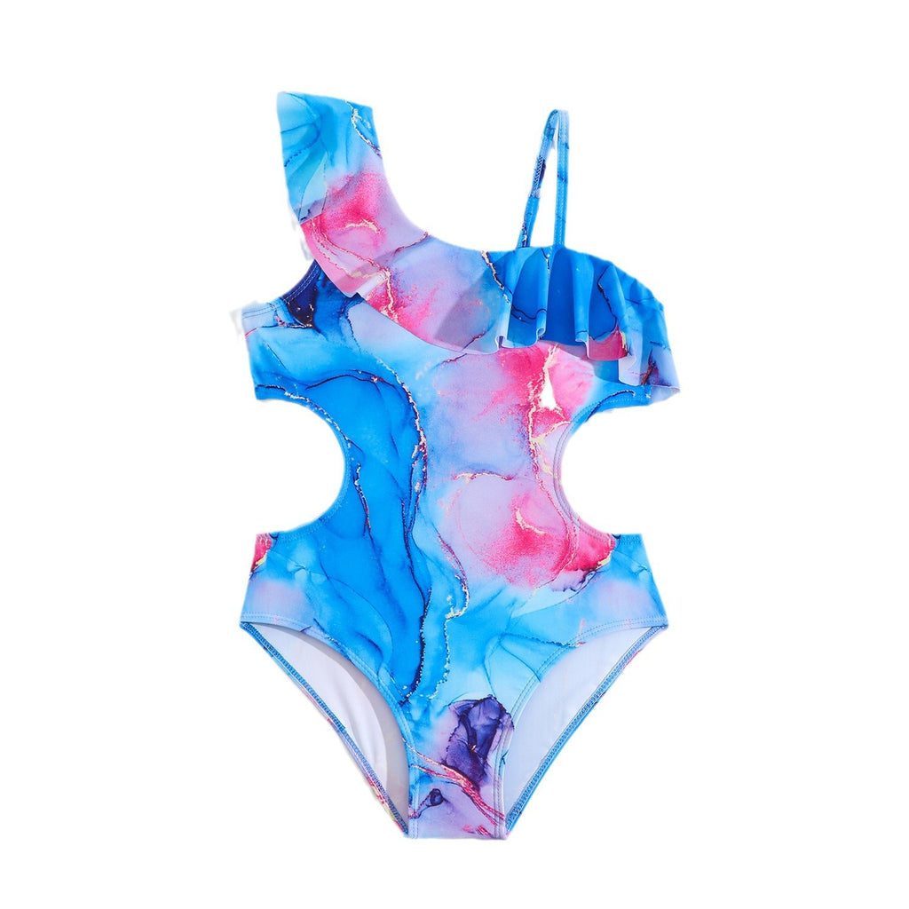 Pink Scale Girl Swimsuit